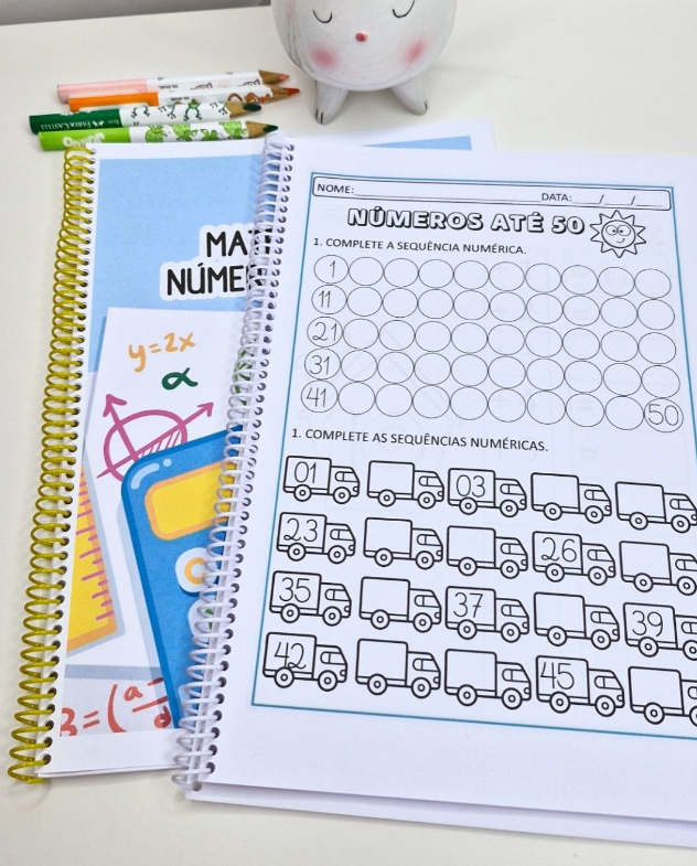 483 – MATEMATICA 0 A 100 – Tarefinha de Casa – Recursos Pedagógicos